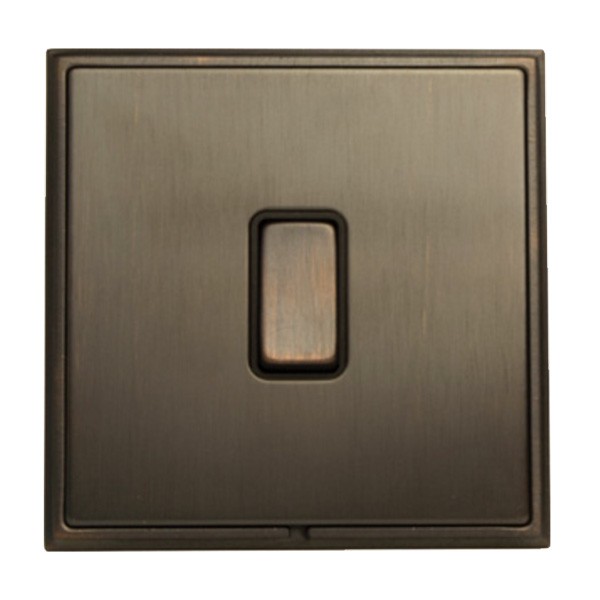 Hamilton Linea-Scala CFX Etrium Bronze Frame/Etrium Bronze Plate 1 Gang ...