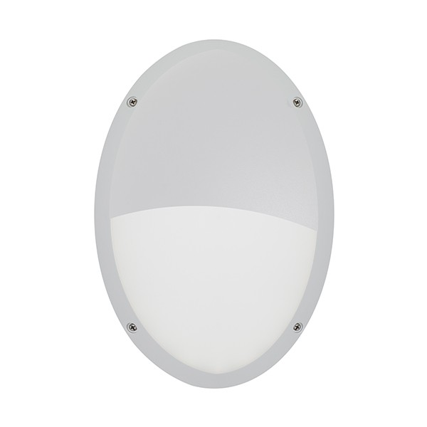 Ansell Lighting Ancona Oval LED White Bulkhead | UKES
