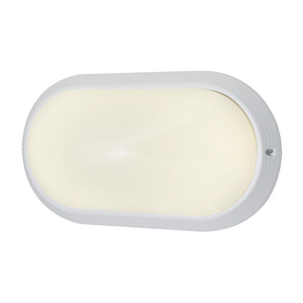 Ansell Lighting Sorrento LED White Bulkhead | UKES