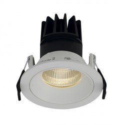 Ansell ATILED/WW Titan 9W Warm White Dimmable Fixed LED Downlight with ...