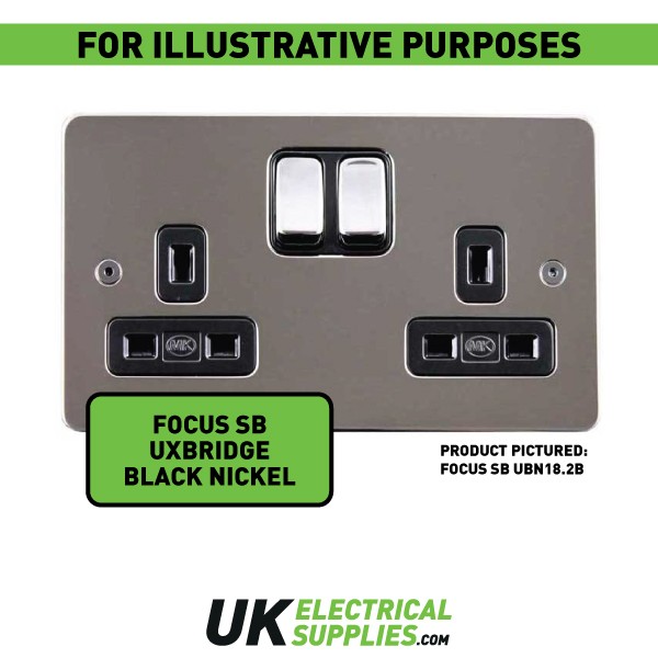 Focus SB Uxbridge UBNEUR.1 single aperture plate for a single euro ...