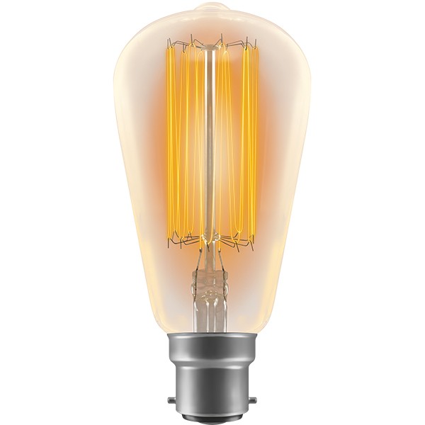 Crompton Lamps Antique Decorative Range AB021 64mm Squirrel Cage 100W ...