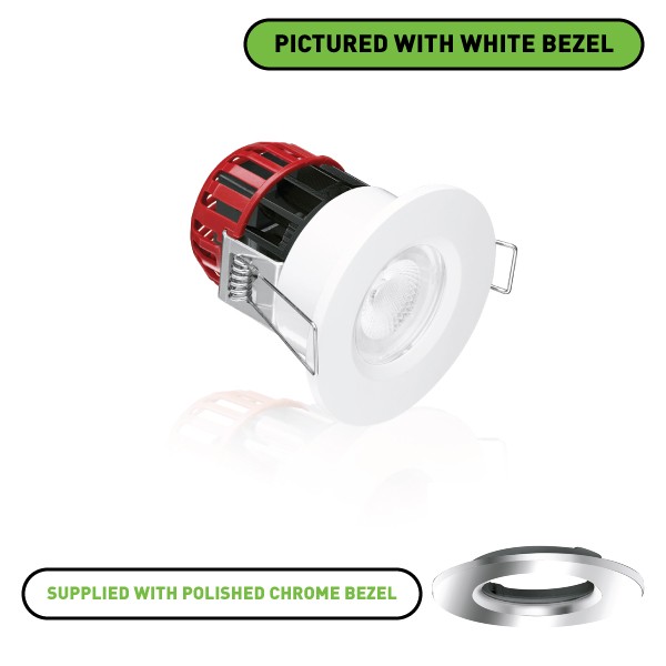 Aurora Lighting m5 5W Warm White Dimmable Fixed LED Downlight with ...