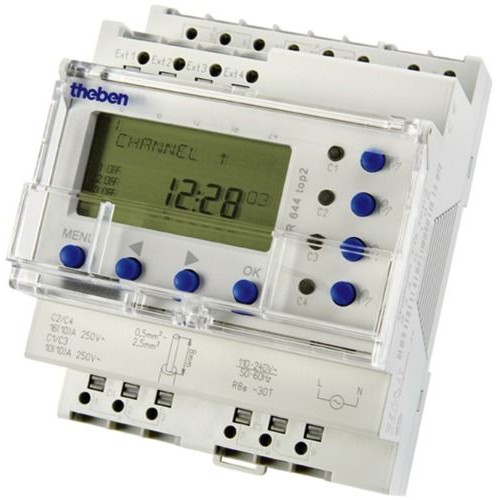 Timeguard TR 644 top2 24 Hour/7 Day/ Yearly 4 Channel [4 Module] 16A ...