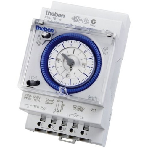 Timeguard SUL 191 w 7 Day Segment Timeswitch with Power Reserve | UKES