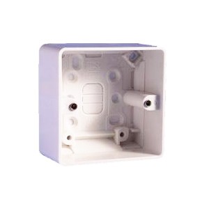 MK Electric 40mm Surface Box (K2031WHI) at UK Electrical Supplies