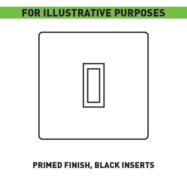 Focus SB Smoothie FS11.1W 1 gang 20 amp 2 way rocker switch in Primed ...