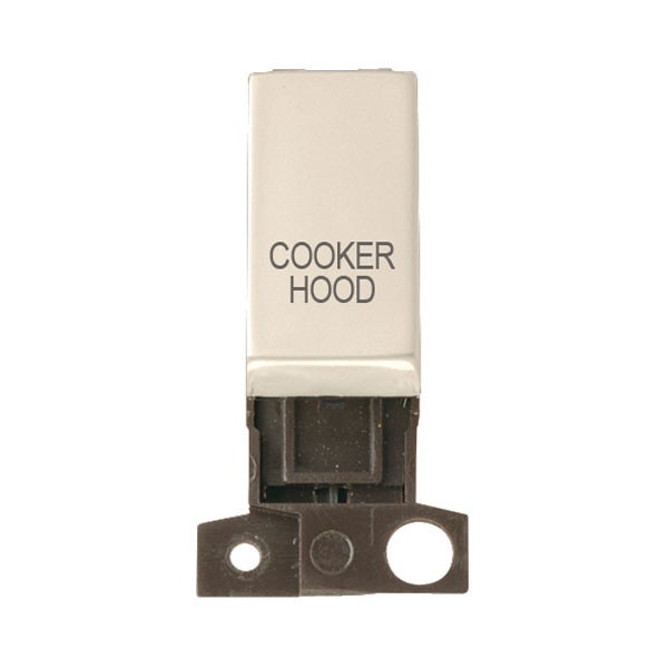 Click MiniGrid Pearl Nickel 13A/10AX Double Pole Cooker Hood Ingot ...