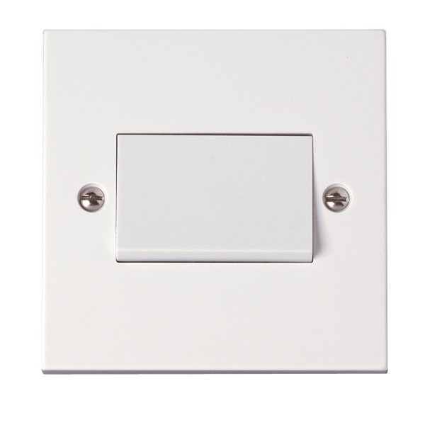 Buy Click Polar Prw015 10ax 1 Gang 2 Way Paddle Modular White Plate Switch At Uk Electrical Supplies