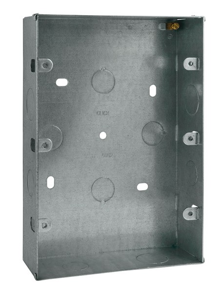 Click GridPro 9 and 12 Gang 47mm Deep Back Box | UKES