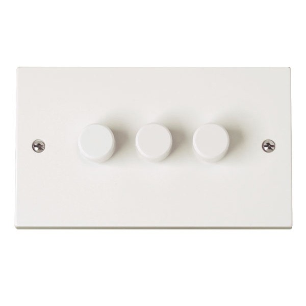 Buy Click Polar PRW147 3 Gang 2 Way 250W/VA Resistive/Inductive Dimmer ...