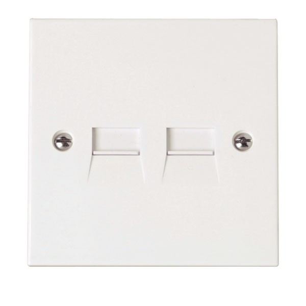 Buy Click Polar PRW126 Twin Telephone Secondary Socket Outlet - PC at ...