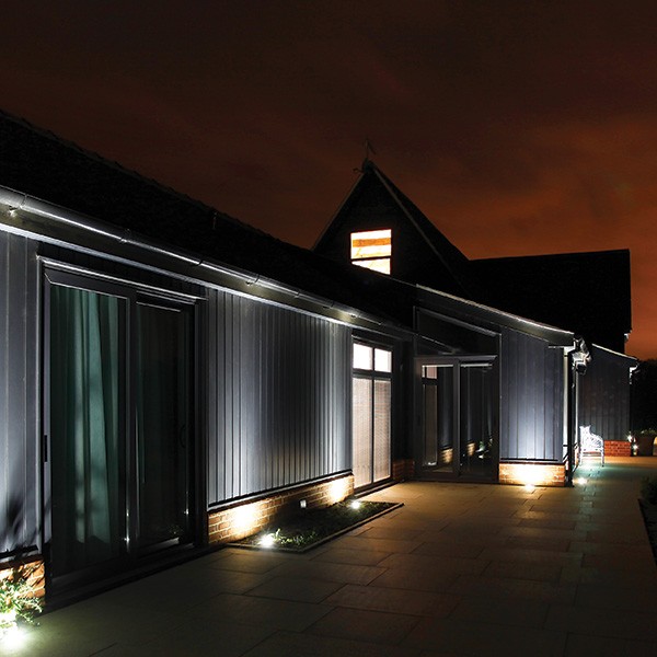 Collingwood Lighting GL038A F BL Straight to Mains Blue LED Ground ...