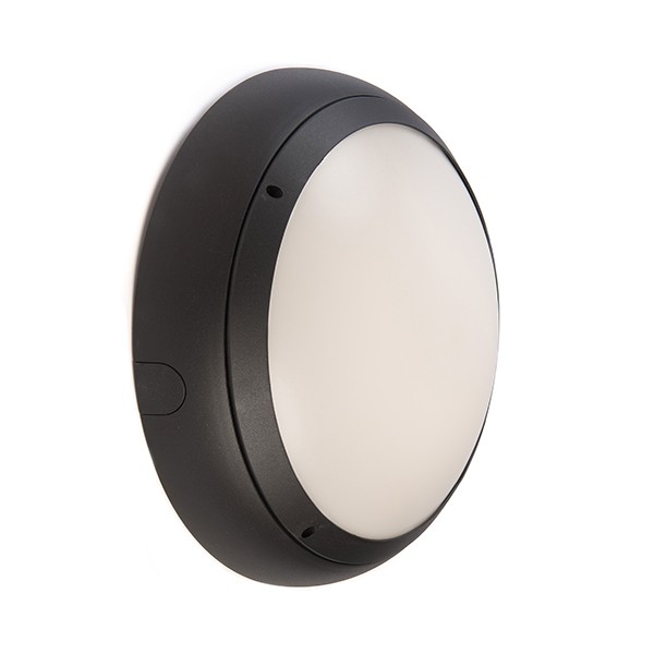 Ansell Lighting Vision 3 LED Graphite Bulkhead | UKES