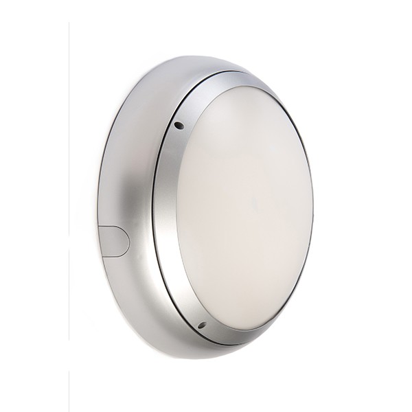 Ansell Lighting Vision 3 LED Silver Grey Bulkhead | UKES