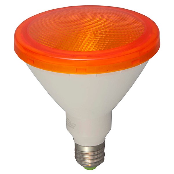 Bell Lighting E27 Yellow PAR38 LED (05654) at UK Electrical Supplies