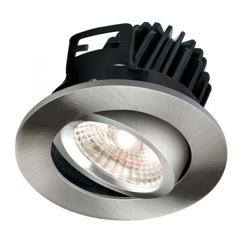 Knightsbridge FireKnight 7W Cool White Dimmable Tilt LED Downlight with ...