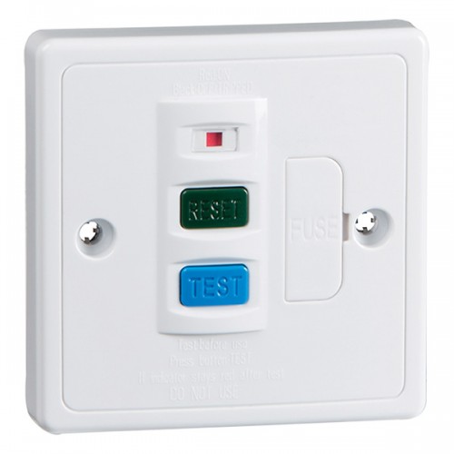 Knightsbridge Standard 13A 1 Gang RCD Fused Spur Unit (RCD6000) | UKES