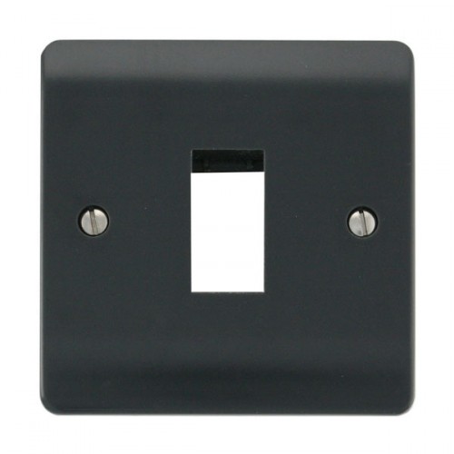 Click Part M CMA401AG Single Plate Single Aperture UK Electrical Supplies.