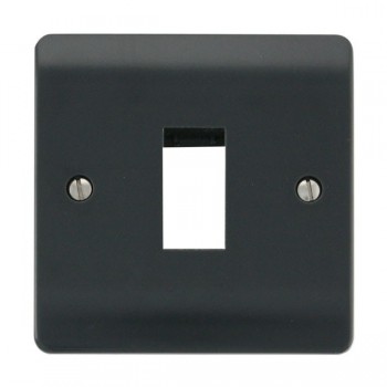 Click Part M CMA401AG Single Plate Single Aperture UK Electrical Supplies.