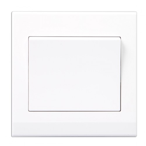 Retrotouch 07000 Simplicity White 1 Gang Light Switch at UK Electrical ...