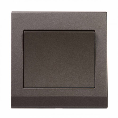 Retrotouch 07003 Simplicity Charcoal 1 Gang Light Switch at UK ...