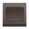 Retrotouch Simplicity Charcoal 1 Gang 2 Way Mechanical Light Switch | UKES