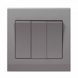 Retrotouch 07262 Simplicity Mid Grey 20A DP Switch with Neon at UK ...
