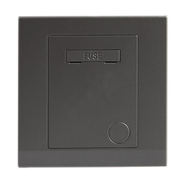 Retrotouch 07803 Simplicity Charcoal 13A Fused Connection Unit at UK ...