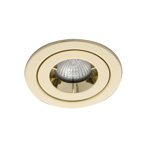 Shop here for the Ansell iCage Mini IP65 GU10 Brass Downlight
