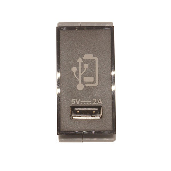 Click New Media MM515 USB Module 1 Gang 2A | UKES