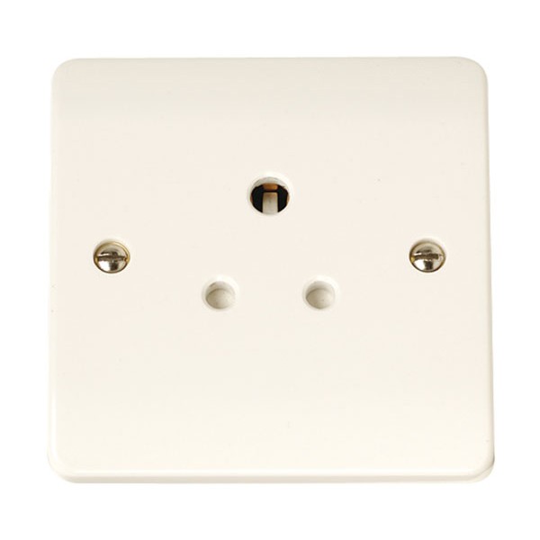 Click Curva 5A Round Pin Socket Outlet at UK Electrical Supplies.