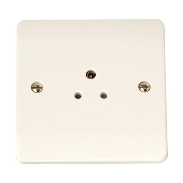 Click Curva 2A Round Pin Power Socket Outlet at UK Electrical Supplies