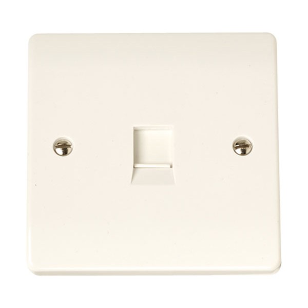 Click Curva RJ11 Data Socket at UK Electrical Supplies