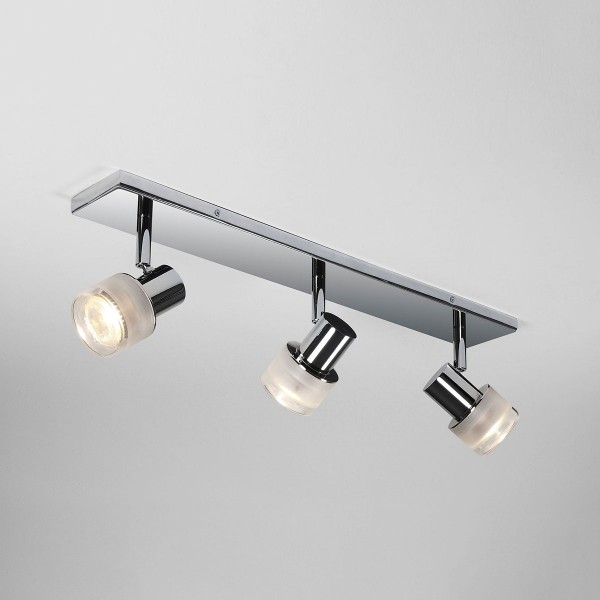 Astro Tokai Triple Bar Polished Chrome Bathroom Spotlight | UKES