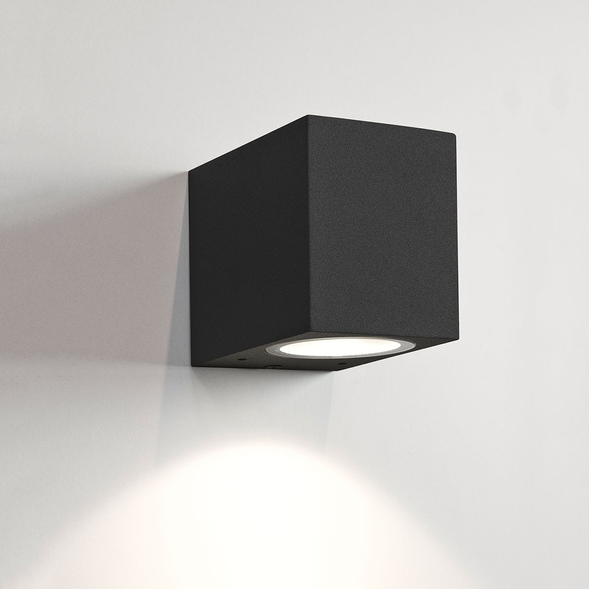 Astro Chios 80 Black Outdoor Wall Light at UK Electrical Supplies.