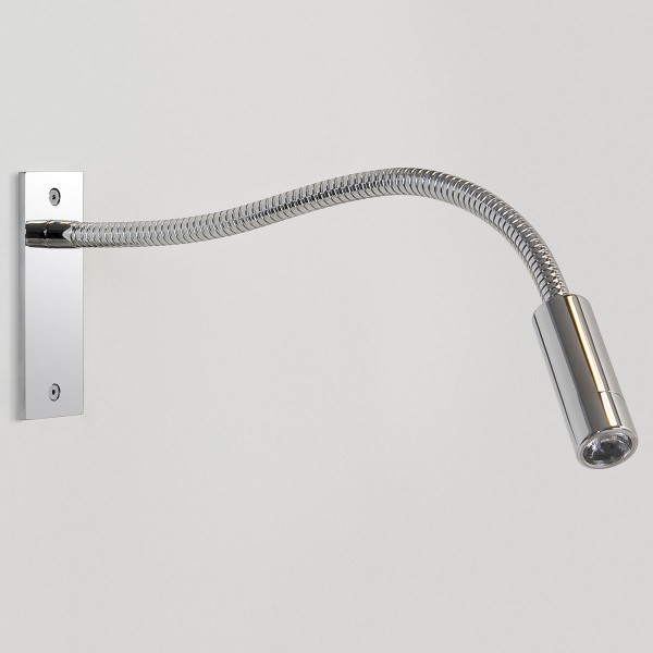 Astro Leo Unswitched LED Polished Chrome Wall Light | UKES