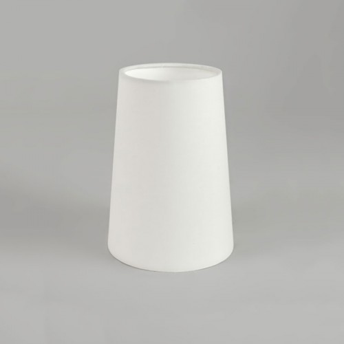 Astro Cone 195 White Fabric Shade (5018001) at UK Electrical Supplies