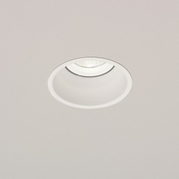 Astro Minima Fixed GU10 Matt White Downlight - UK Electrical Supplies