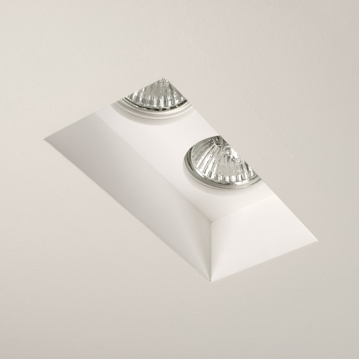 Astro Blanco Twin GU10 Plaster Downlight at UK Electrical Supplies.