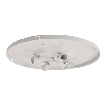 Astro Bevel Matt White 4-Way Ceiling Light | UKES