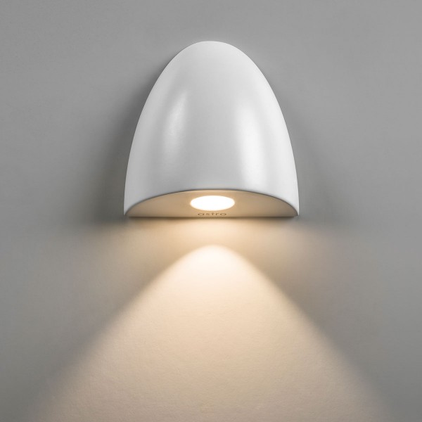 Astro Orpheus White Bathroom LED Wall Light | UKES