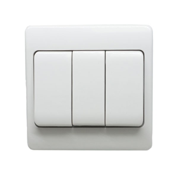 Buy the Click Mode CMA811 10A 3 Gang 2 Way Wide Rocker Switch at UK ...