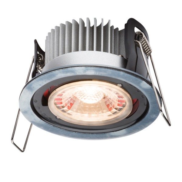Knightsbridge ProKnight 8W Cool White Dimmable Fixed LED Downlight | UKES