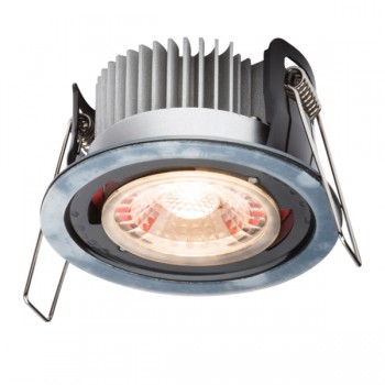 Knightsbridge ProKnight 8W Cool White Dimmable Fixed LED Downlight | UKES
