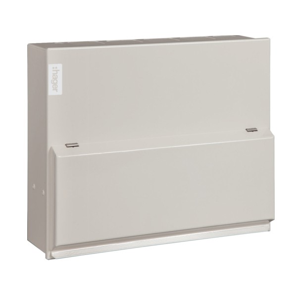 Hager Design 10 Metal LA 12 Module Din Rail Enclosure (Amendment 3) at ...