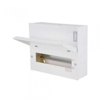 Hager Design 10 Metal LA 12 Module Din Rail Enclosure (Amendment 3) | UKES