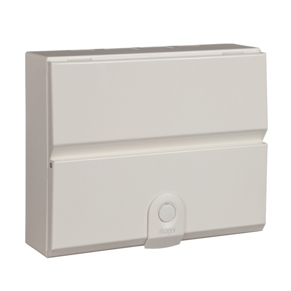 Hager Design 30 Metal 12 Module Din Rail Enclosure (Amendment 3) at UK ...