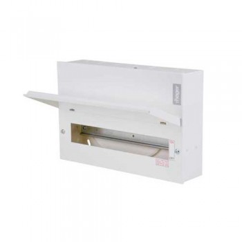 Hager Design 10 Metal LA 16 Module Din Rail Enclosure (Amendment 3) | UKES