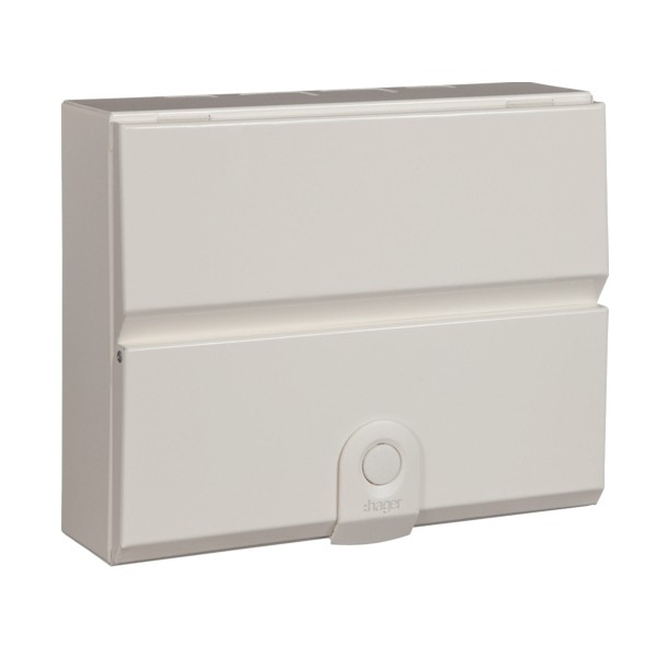Hager Design 30 Metal 10 Way Consumer Unit - 100A Main Switch ...